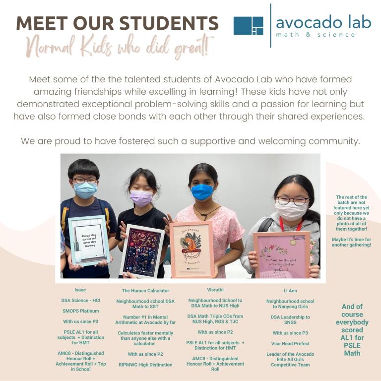Our Students – Avocado Lab